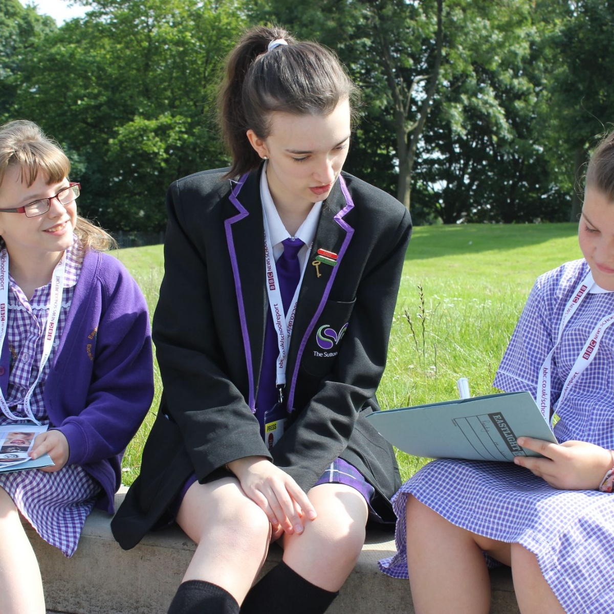 The Sutton Academy - Primary pupils work with our journalism club