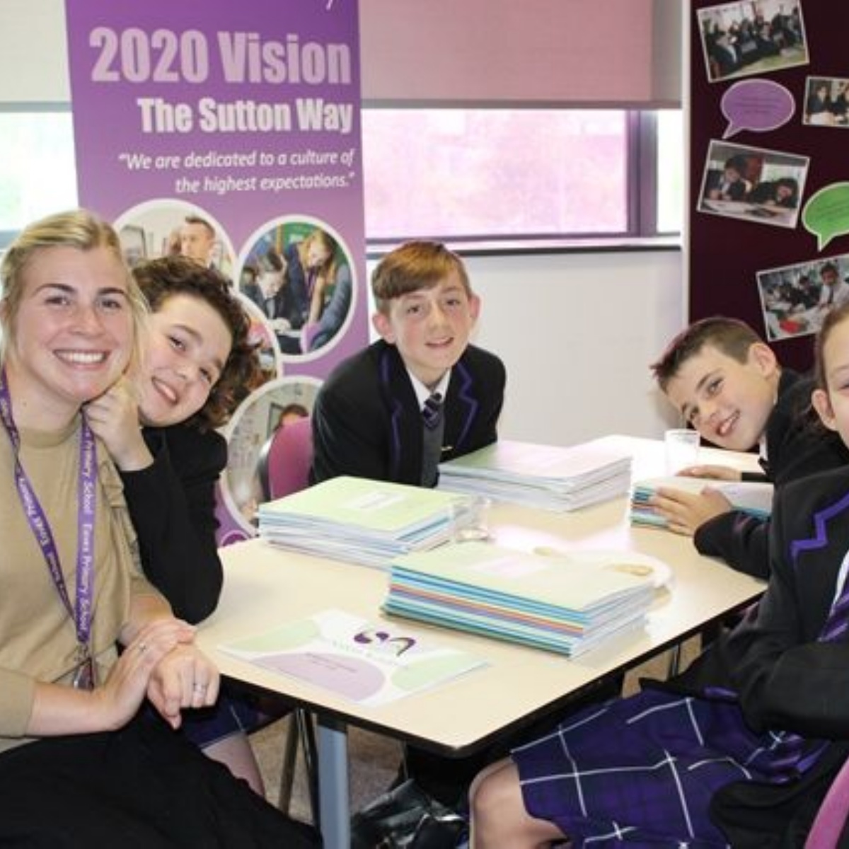 The Sutton Academy - Students meet their former teachers