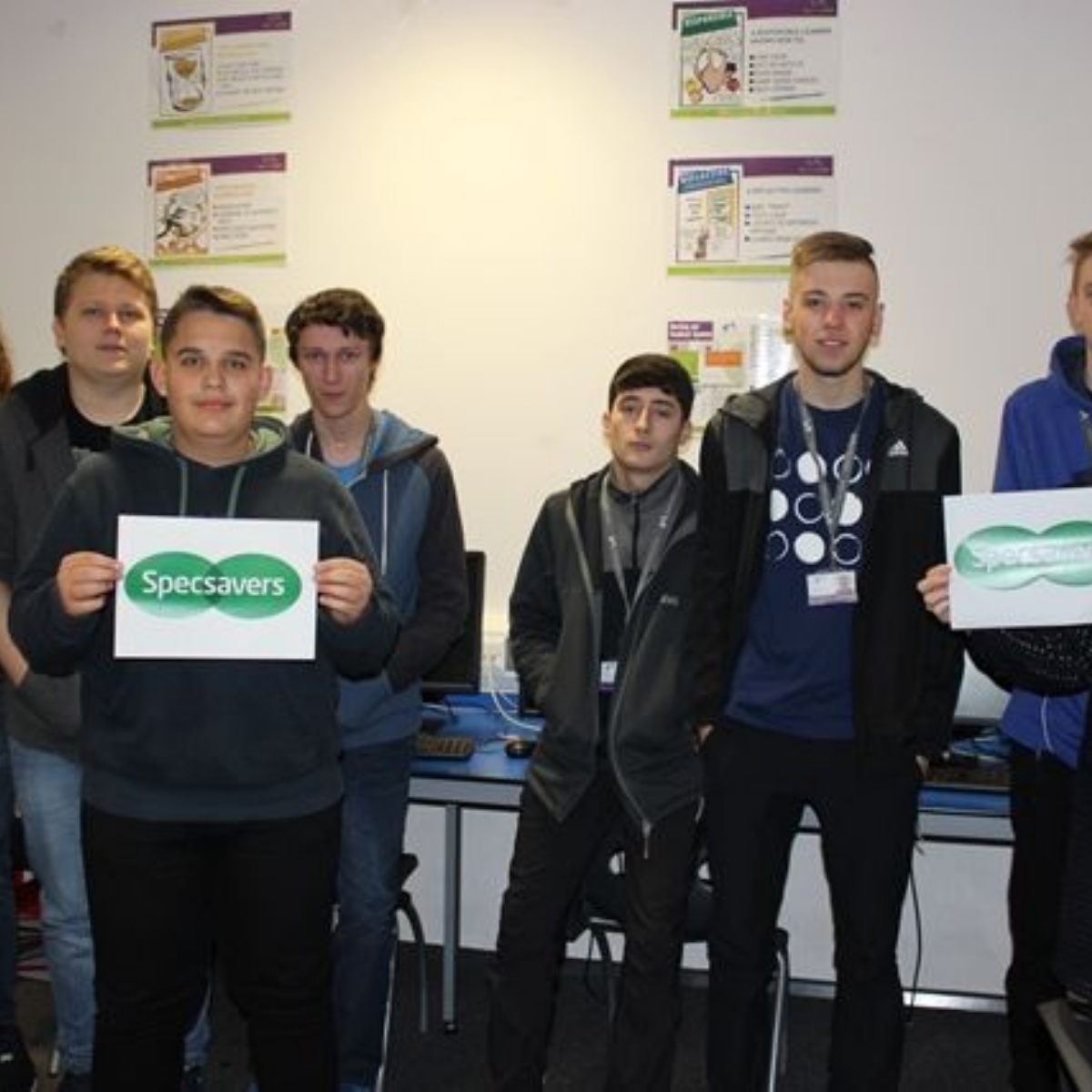 The Sutton Academy - Year 12 work with Specsavers