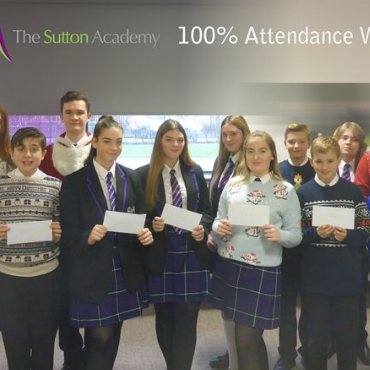 The Sutton Academy - Attendance Winners