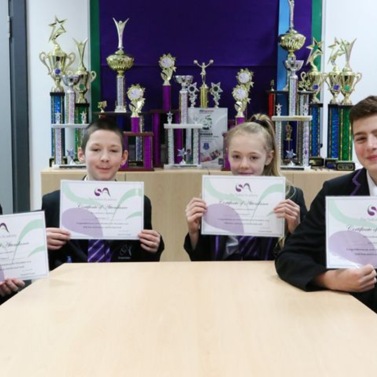 The Sutton Academy - Attendance Winners