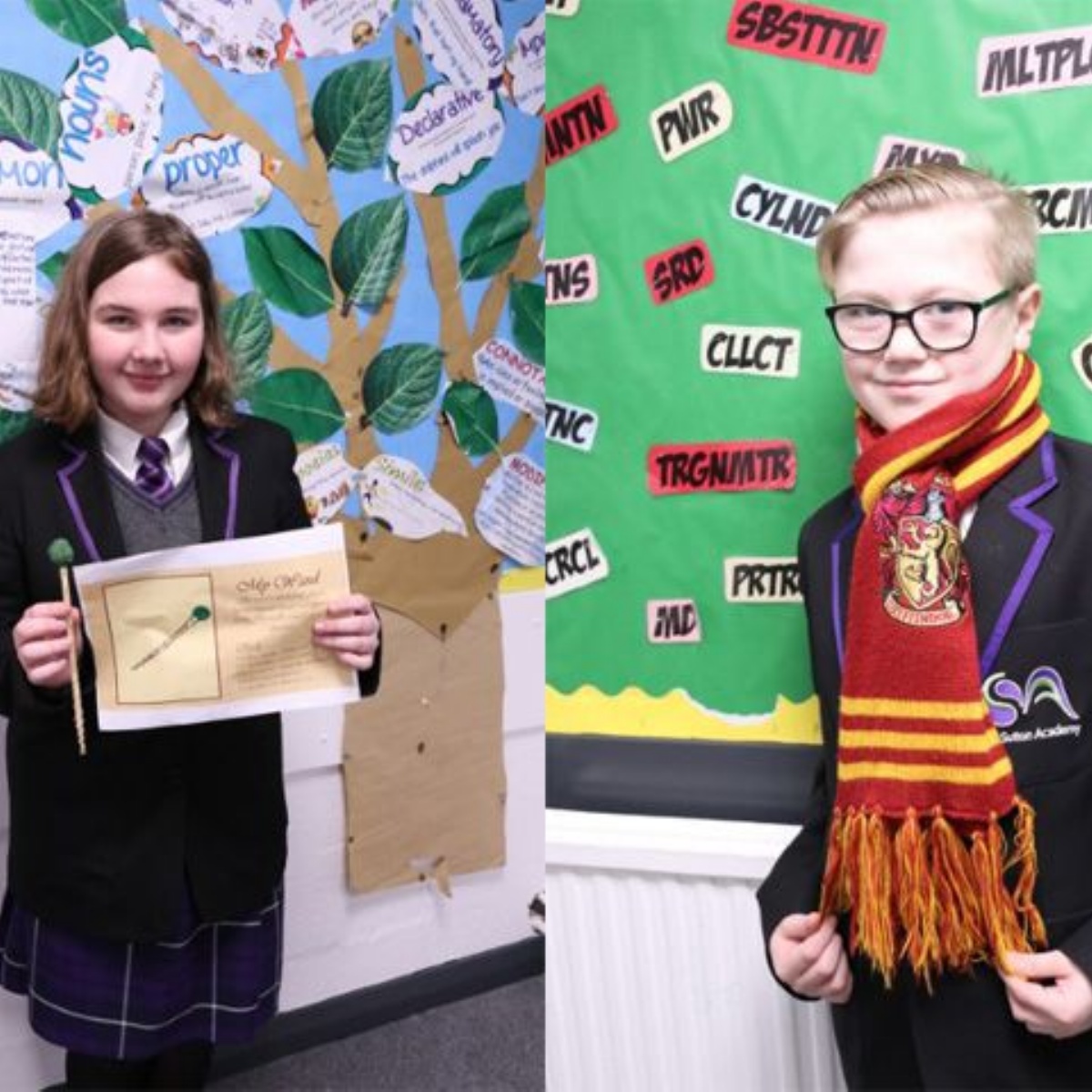 The Sutton Academy - Wizards and wands at the academy