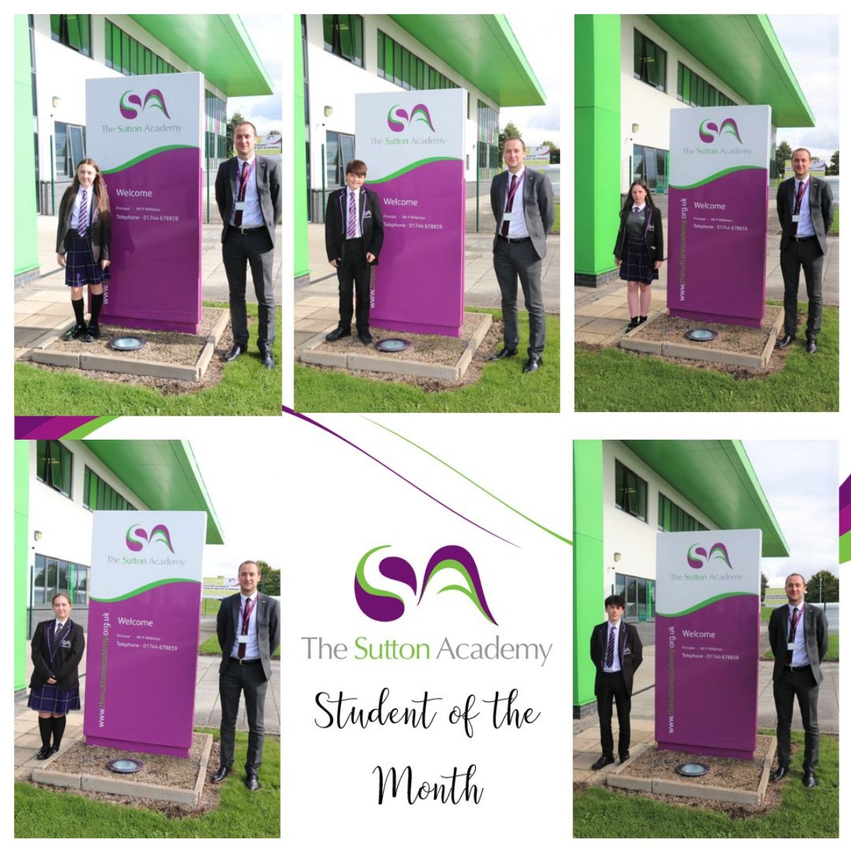 The Sutton Academy - Student of the Month