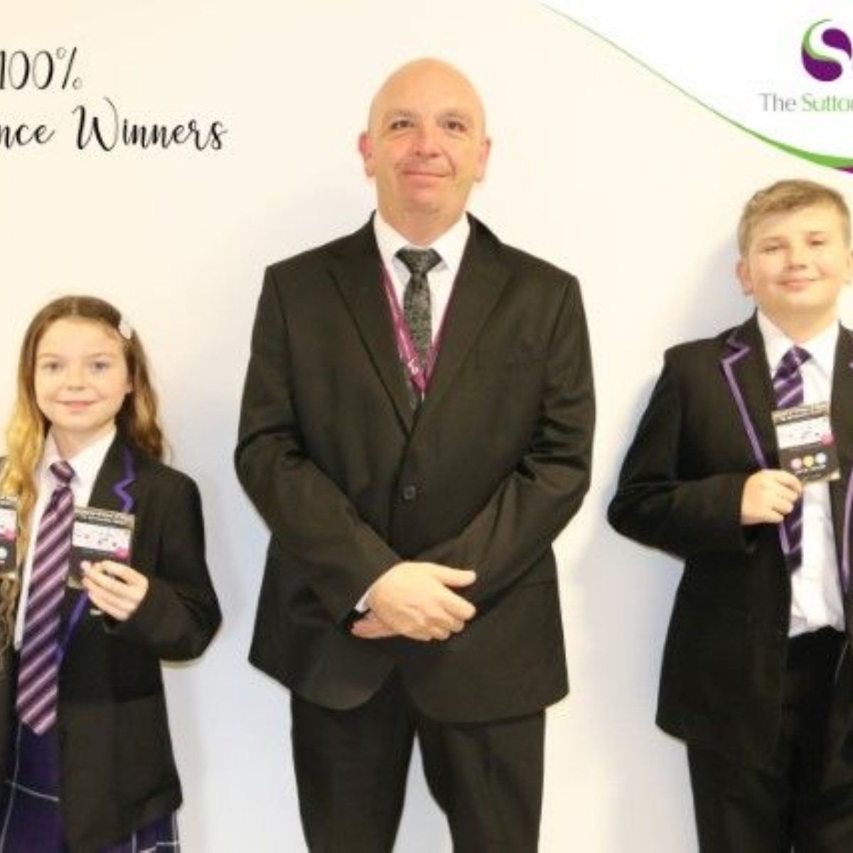 The Sutton Academy - Year 7 Attendance Winners