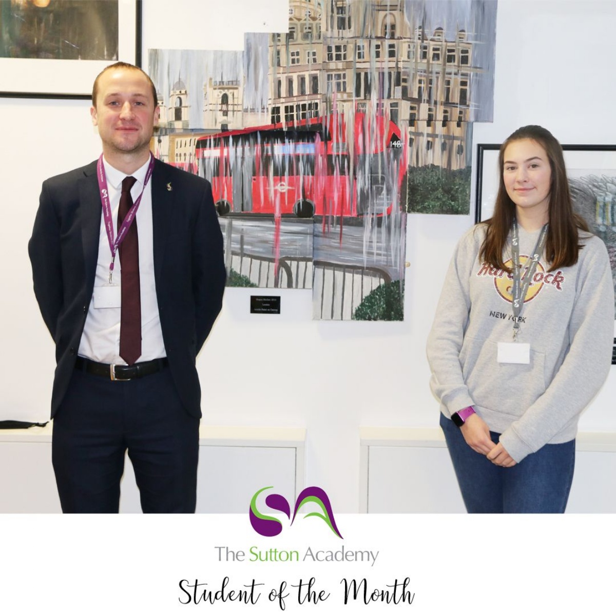The Sutton Academy - Student of the Month