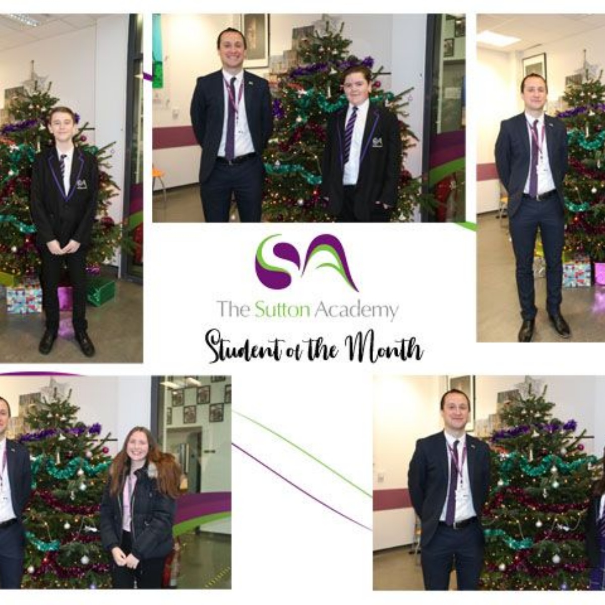 The Sutton Academy - Student of the Month - November