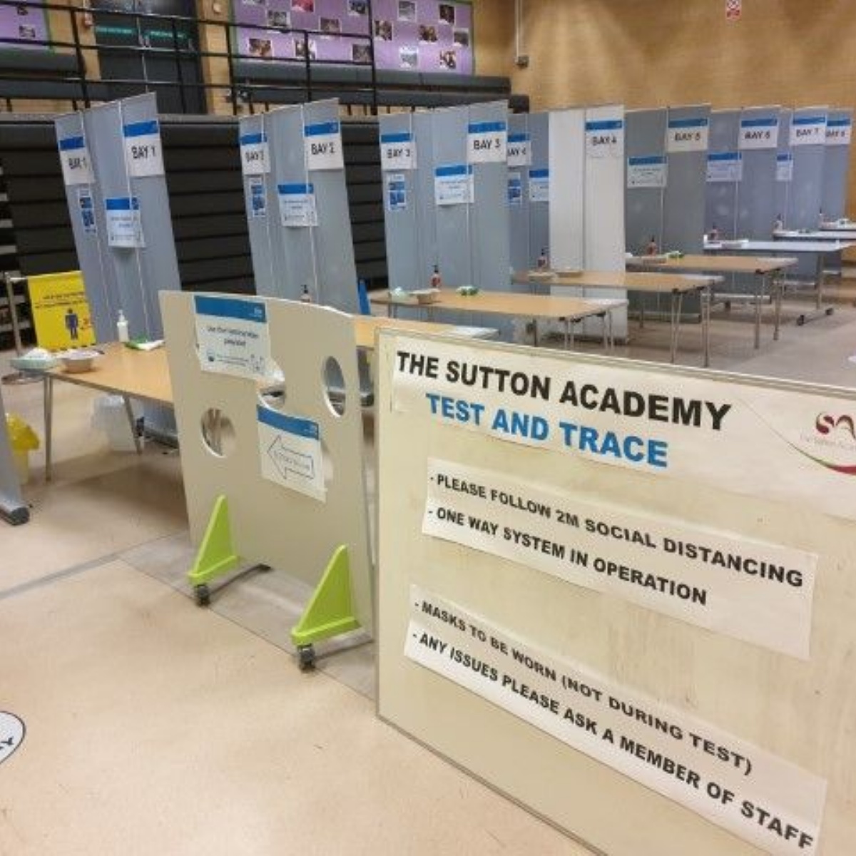 The Sutton Academy - Covid-19 Testing Centre
