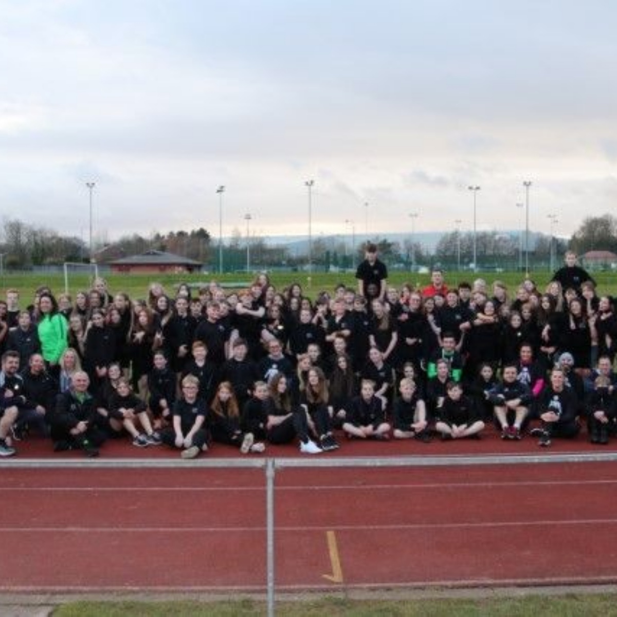 The Sutton Academy - Staff complete the Challenge