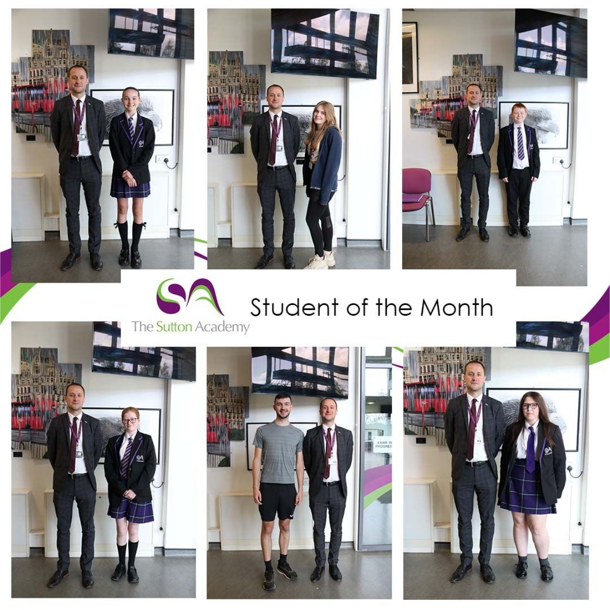 The Sutton Academy - Student of the Month winners announced
