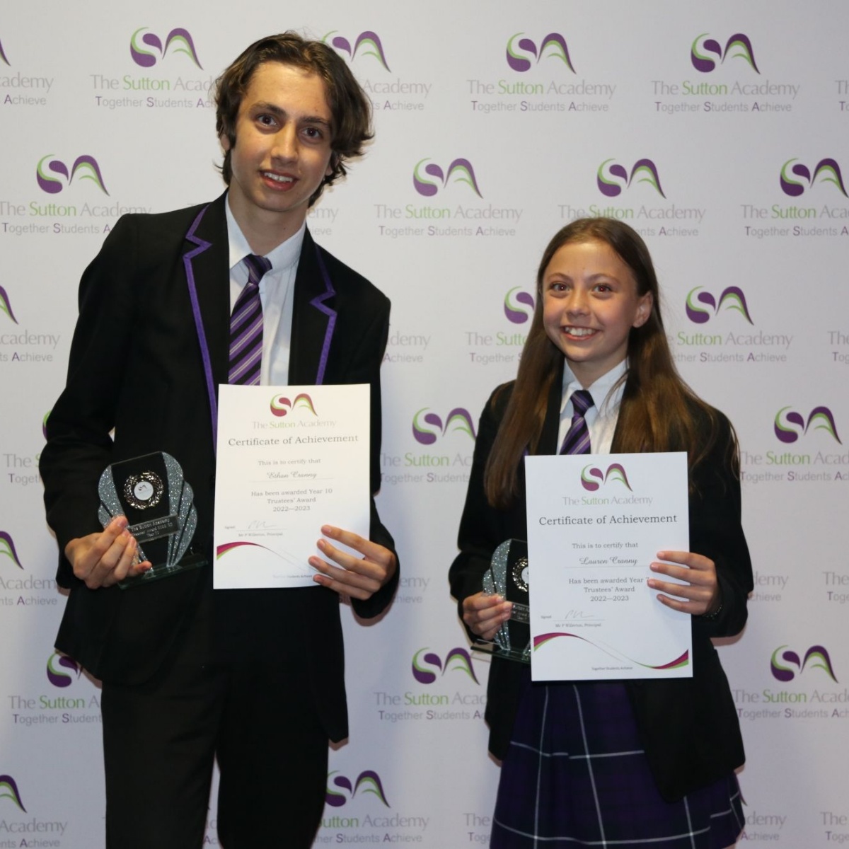 The Sutton Academy - Celebrating student success