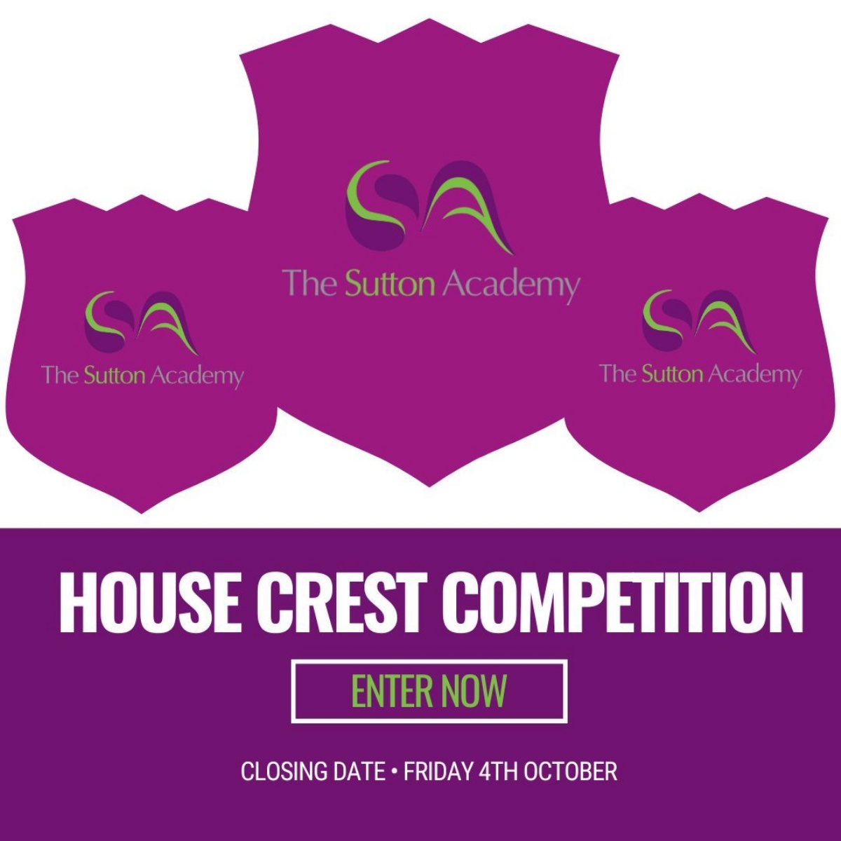 The Sutton Academy - Design Your House Crest