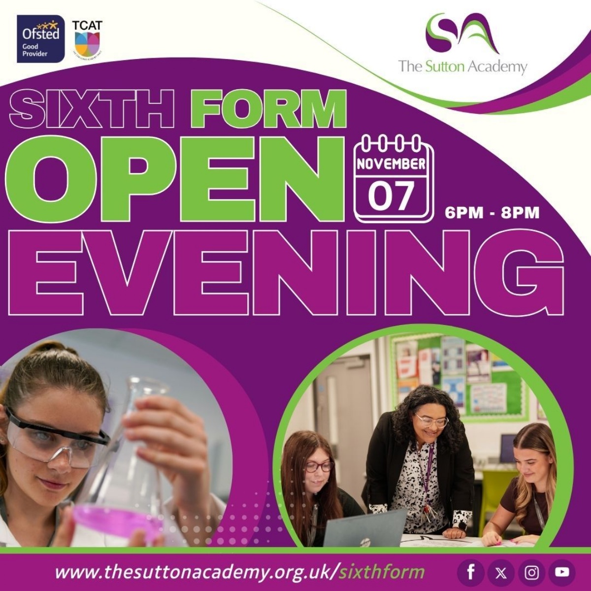 The Sutton Academy - Sixth Form Open Evening