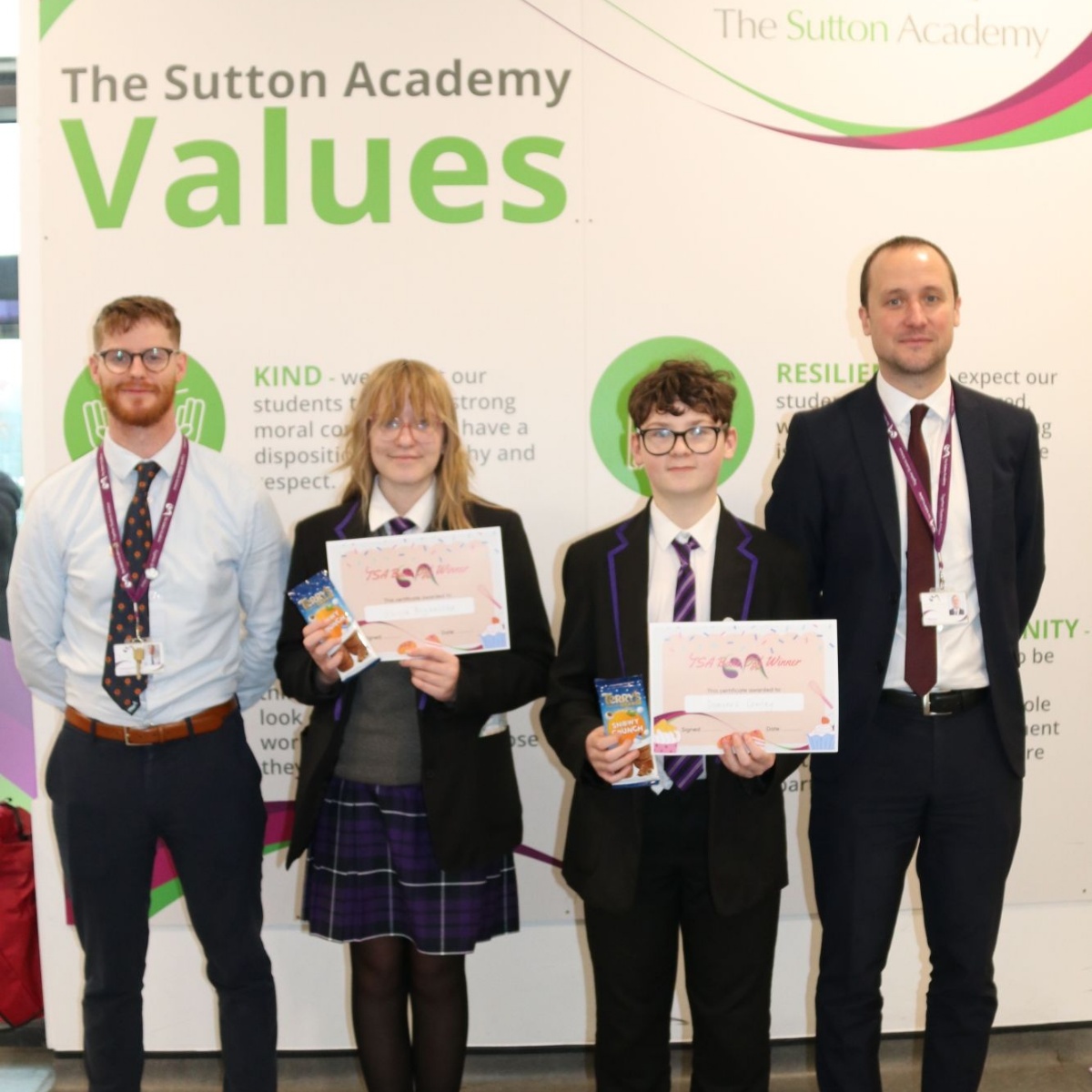 The Sutton Academy - Year 7 Bake Off Winners Advance to Finals