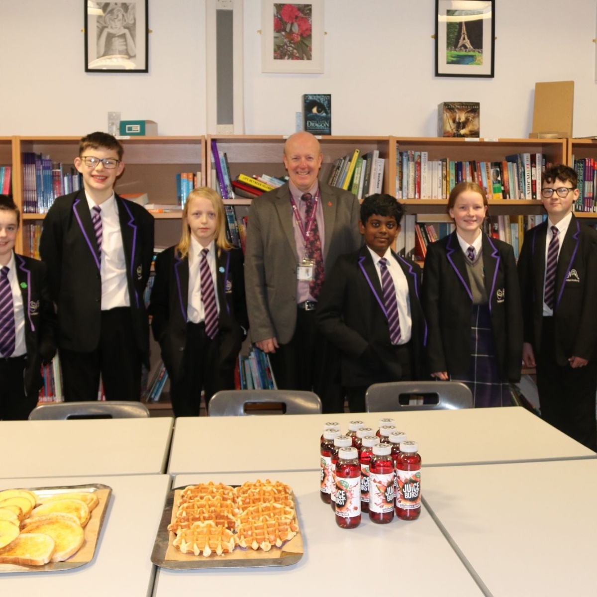 The Sutton Academy - Students Celebrated with Special Breakfast
